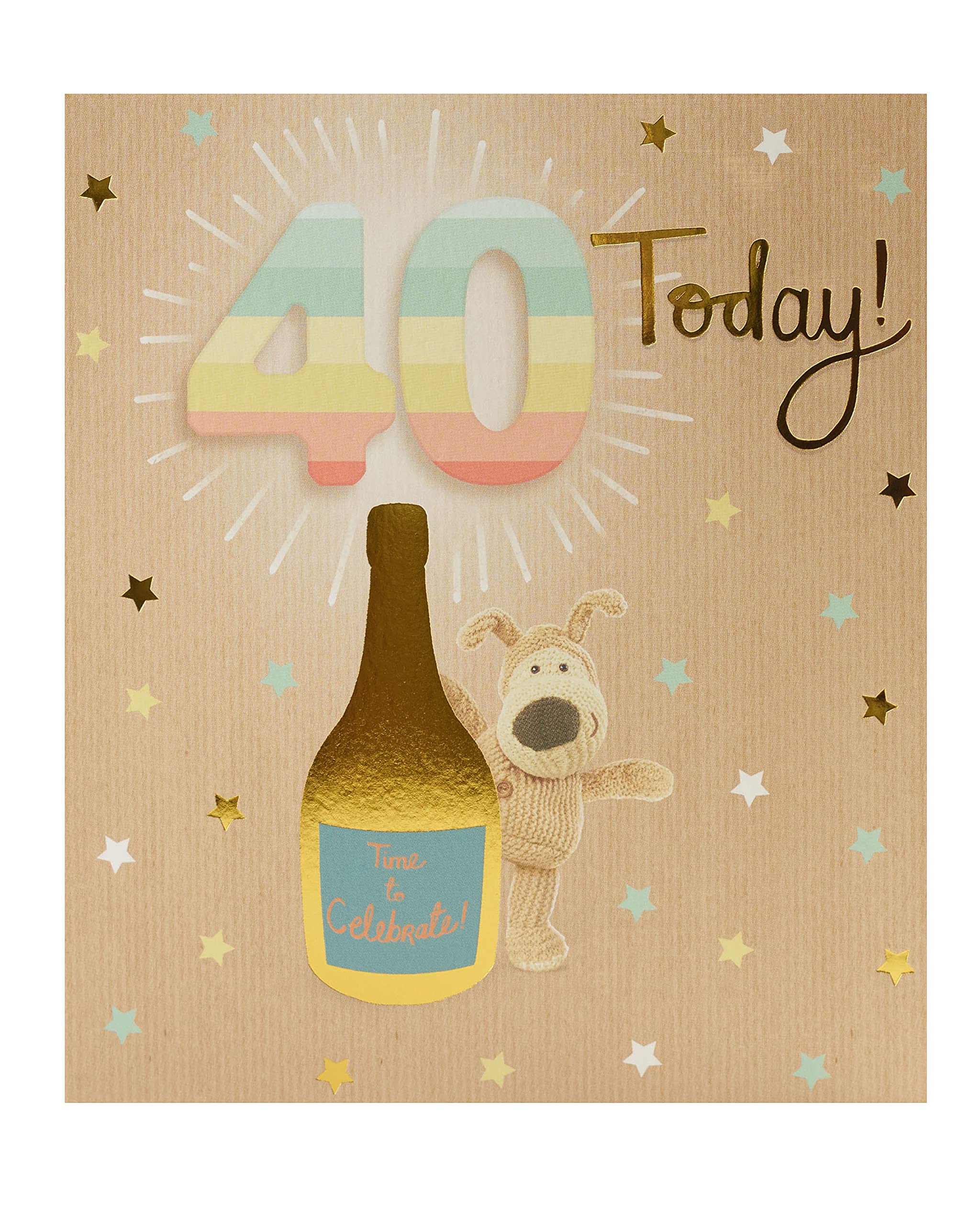 40th Birthday Card Boofle Birthday Card 40th Birthday Card For Him 