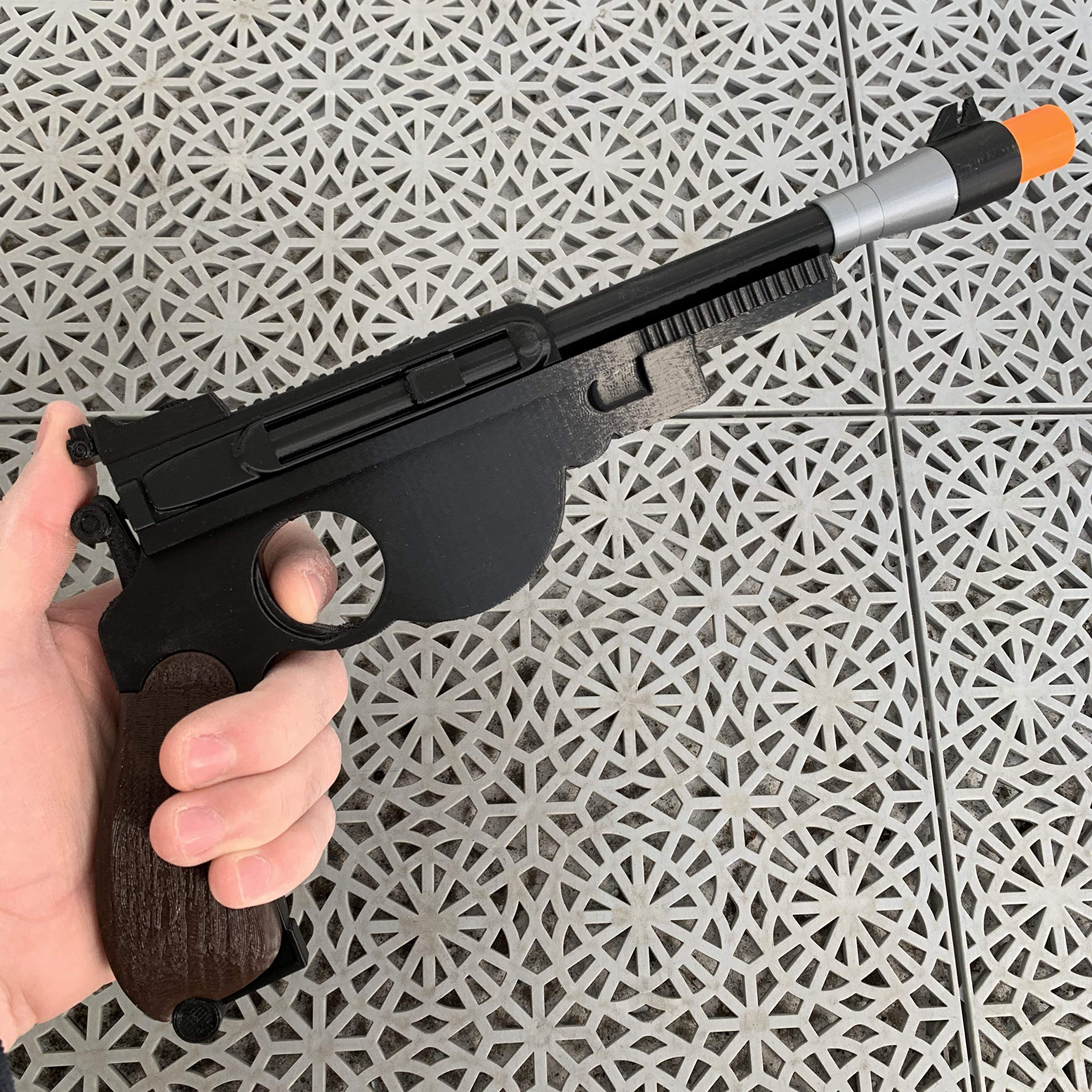 Buy The Mandalorian Rifle Sniper or Mandalorian Blaster (3D Printed ...