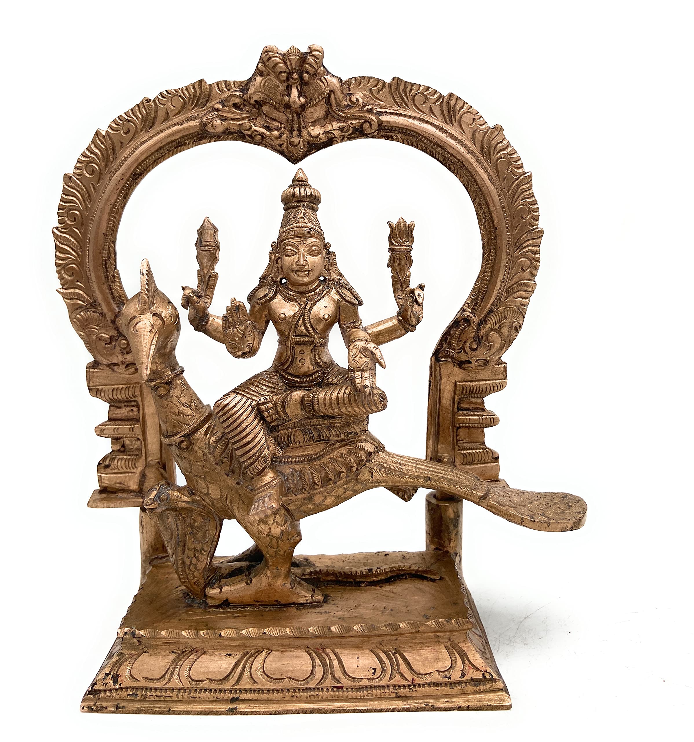 South Indian Arts Bronze Lord Kartikeya Idol Lord Karthikeyan Murugan ...