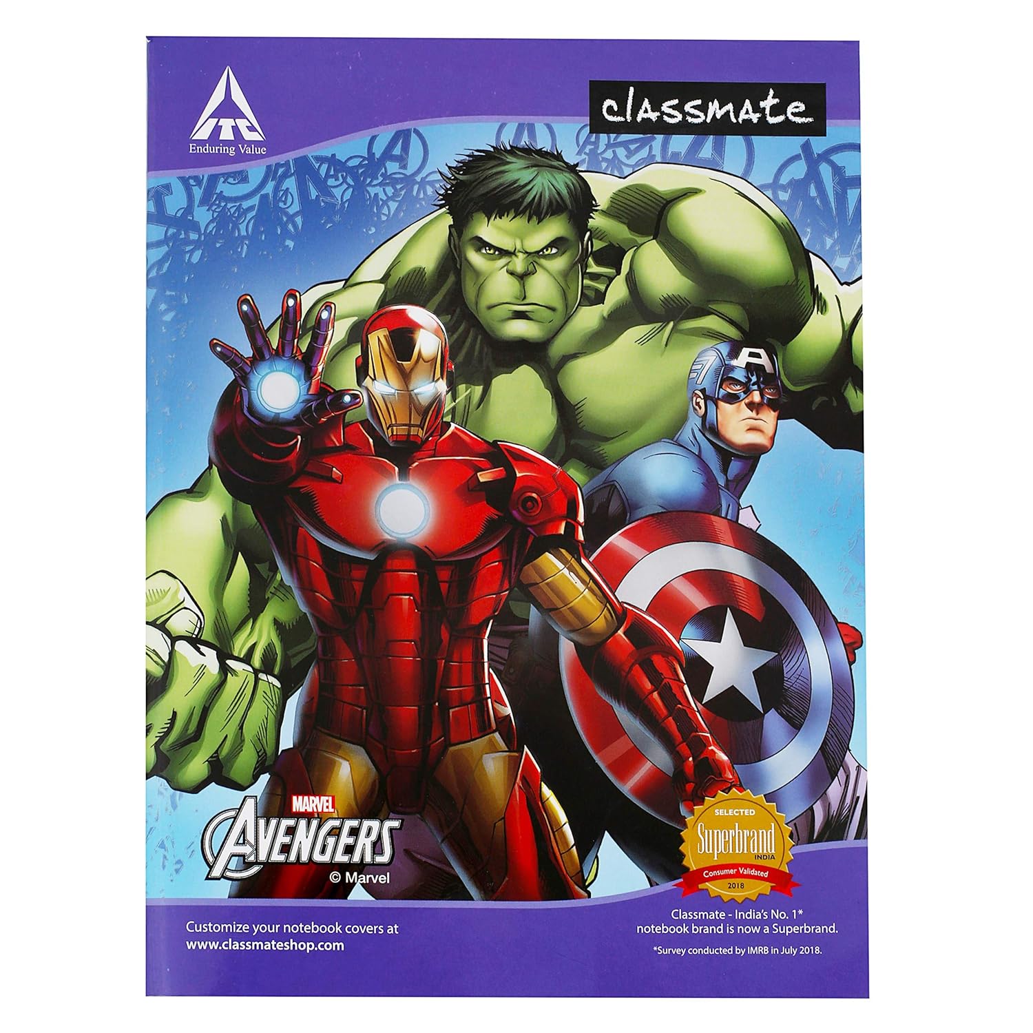 Classmate Exercise Notebook - 24 X 18 cm, 172 Pages (Unruled) : Amazon ...