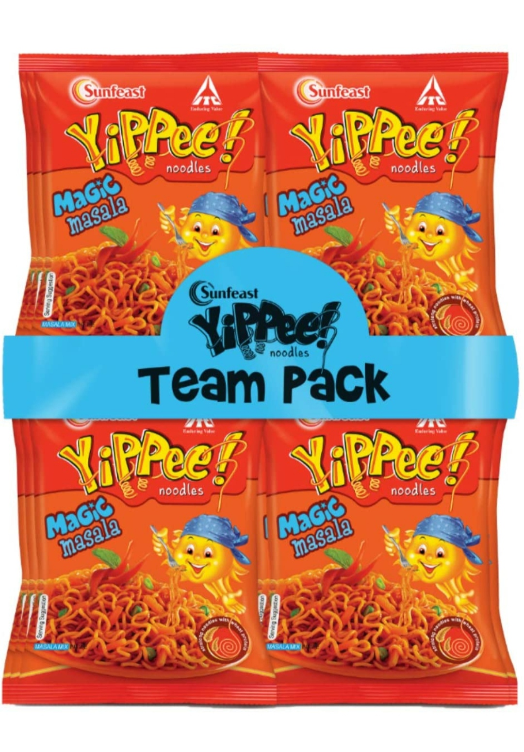 Sunfeast YiPPee! Noodles Magic Masala, Instant Noodles with Real ...