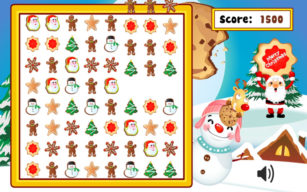 Christmas Cookies Match 3 Christmas Game Kids App (Kindle Fire HD ...