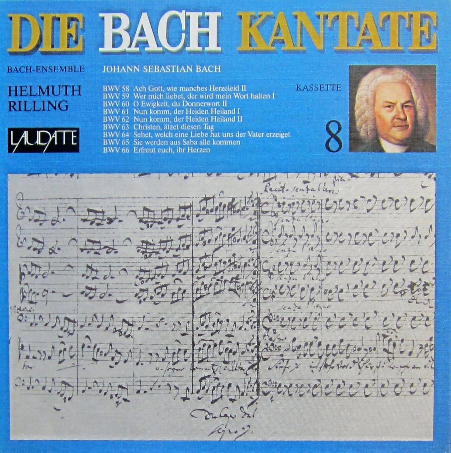Die Bach Kantate (Die geistlichen Kantaten - Gesamteinspielung, Vol. 8 ...
