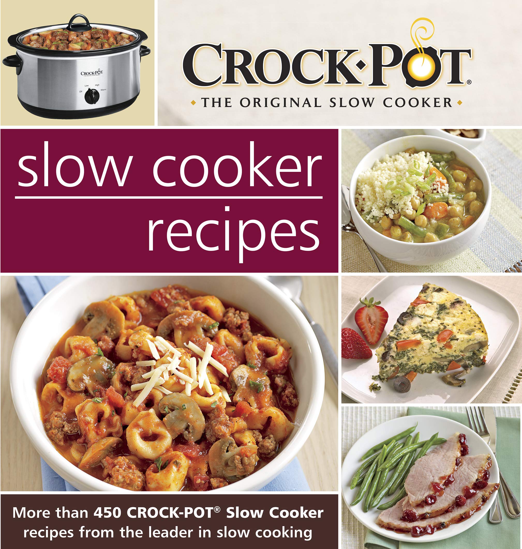 Crockpot Slow Cooker Recipes: More than 450 Crockpot Slow Cooker ...