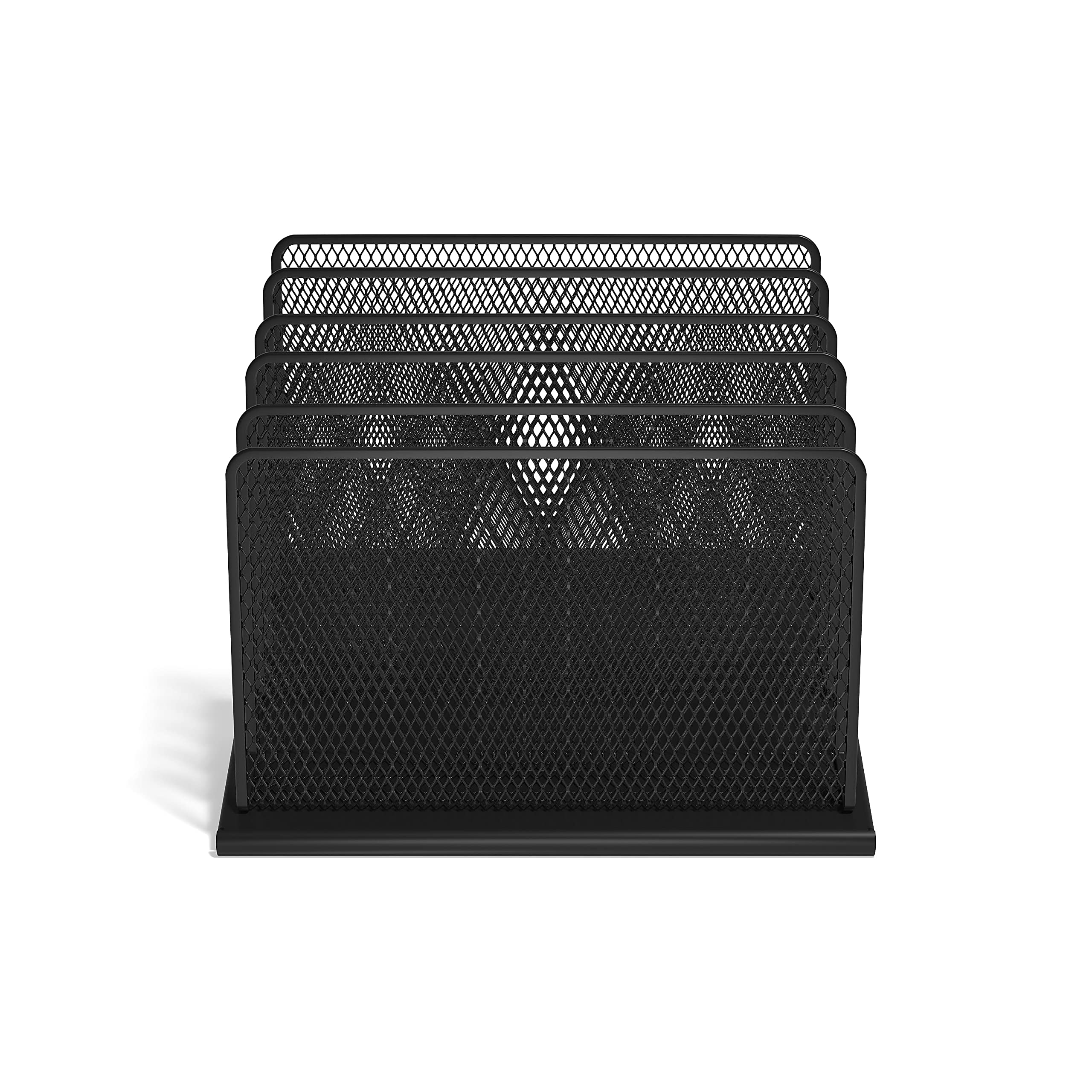 Amazon.com : TRU RED 5 Compartment Wire Mesh File Organizer, Matte ...