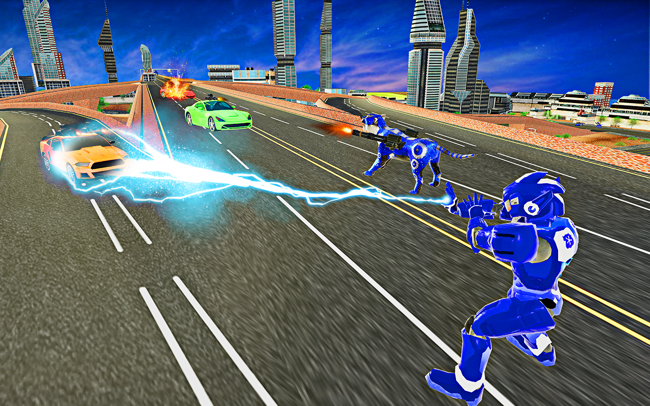 US Police Robot War Tiger Robot Transform Games - App on Amazon Appstore