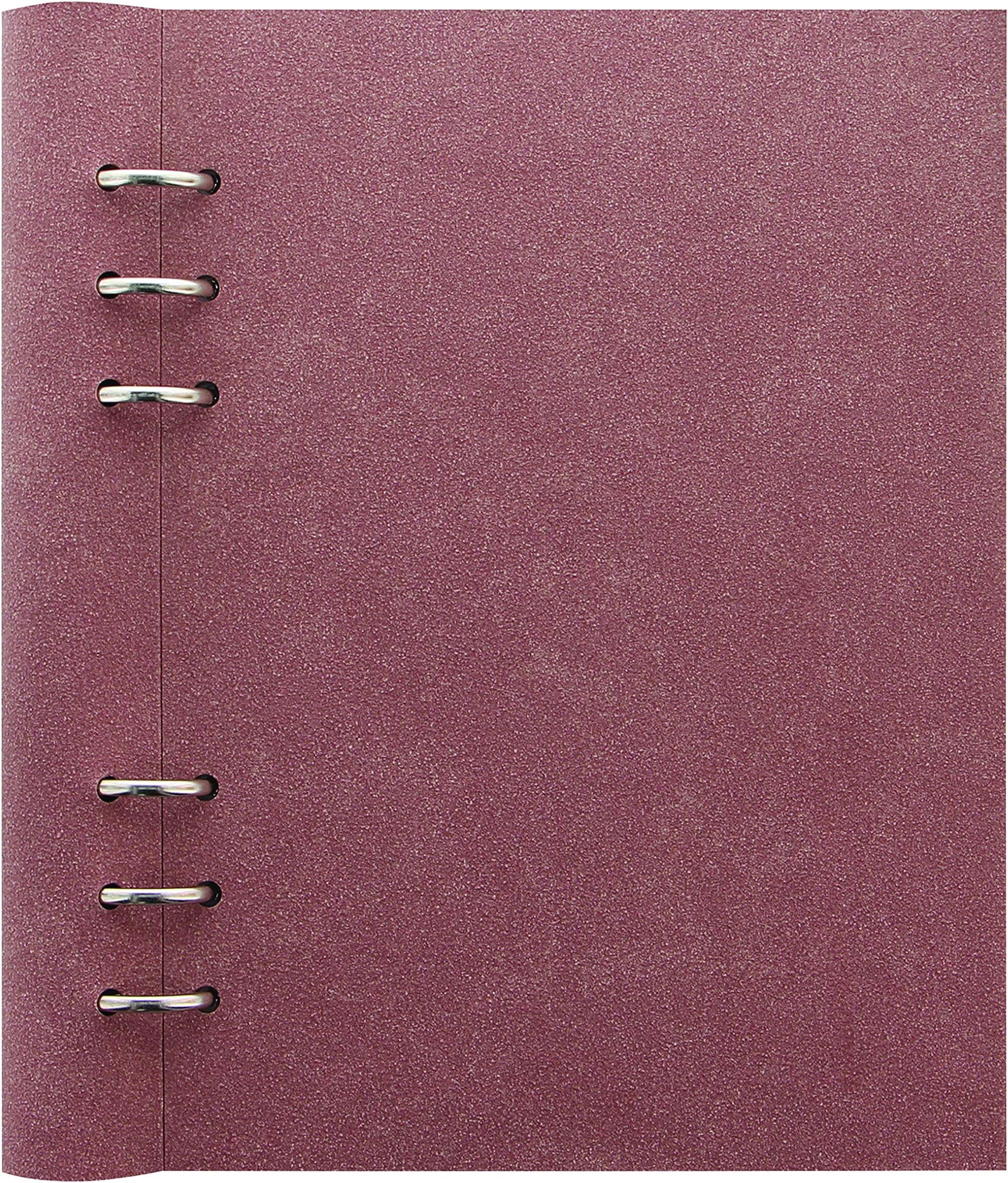 Amazon.com : Filofax Clipbook, Black Leather-Look Cover, A5, 8-1/4 x 5 ...