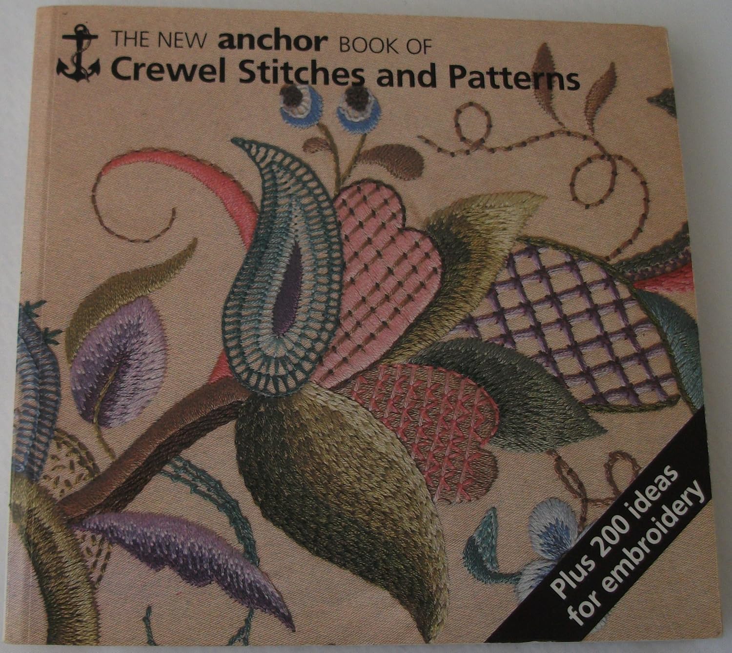 Anchor Book of Crewel Embroidery Stitches: Amazon.co.uk: Harlow, Eve ...
