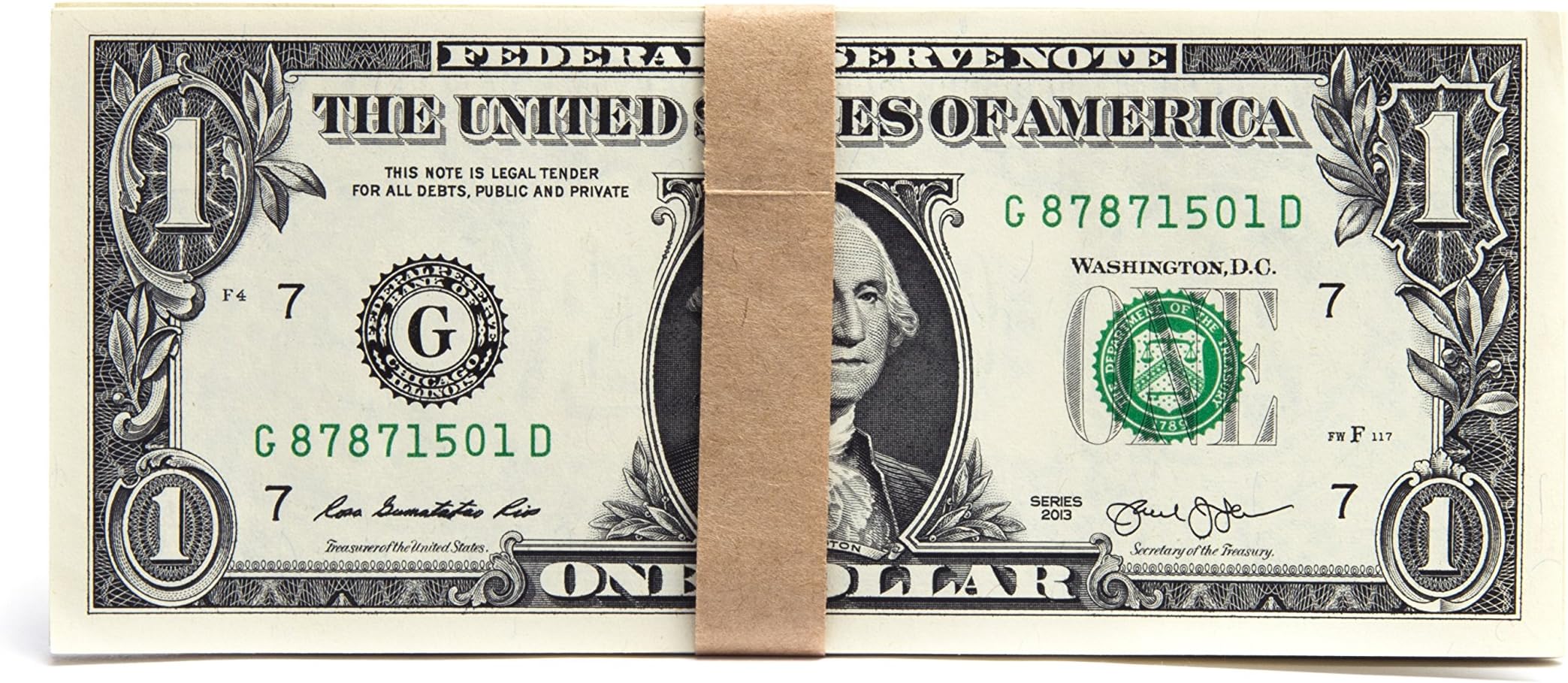 Amazon.com: Large 2-3/4" X 1/2" Natural Brown Kraft Band Bundles (1,000 ...