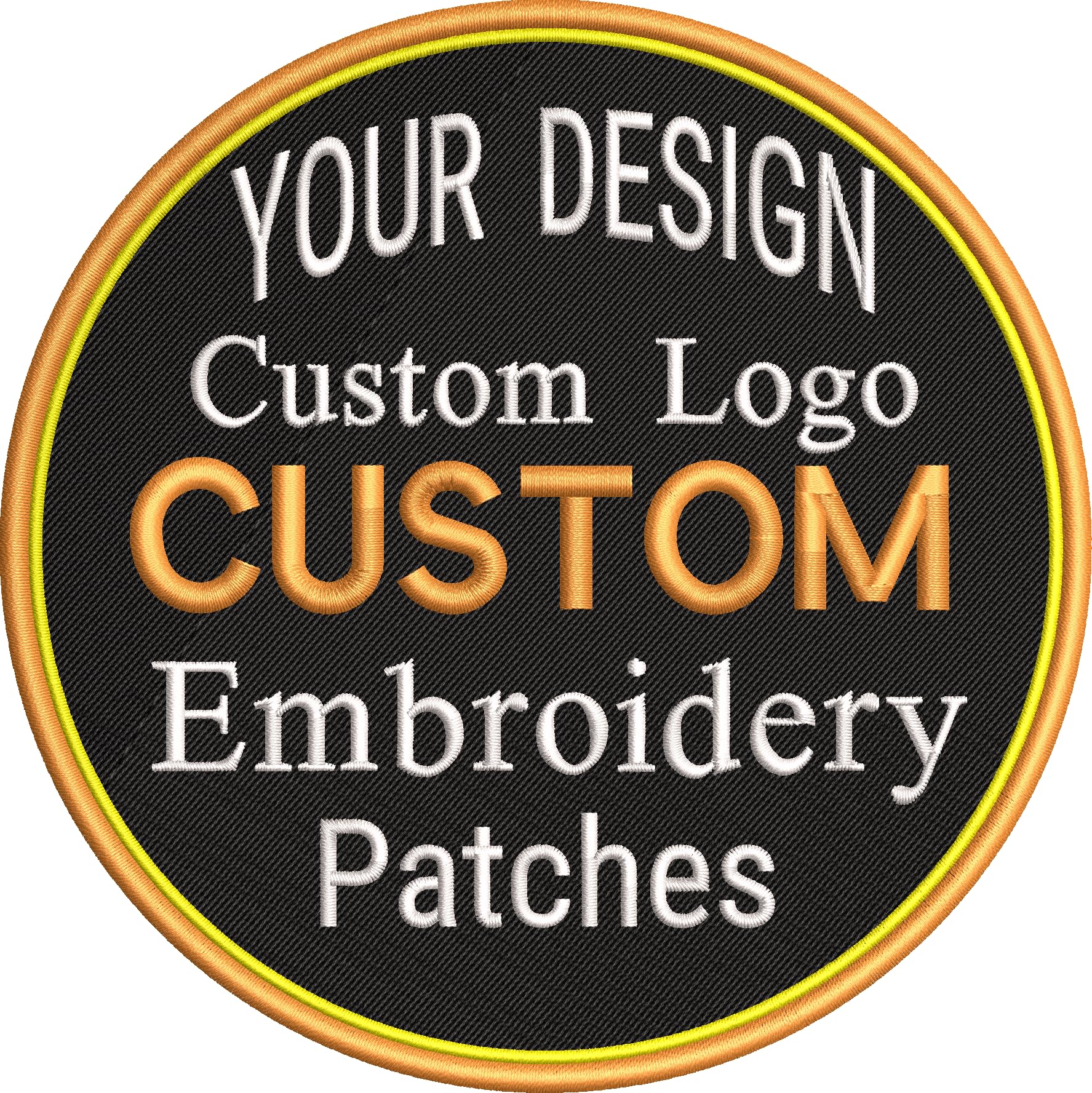 Amazon.com: Custom Image Patch, Design Your Own Patch, Customized Patches, Custom Logo Patch ...