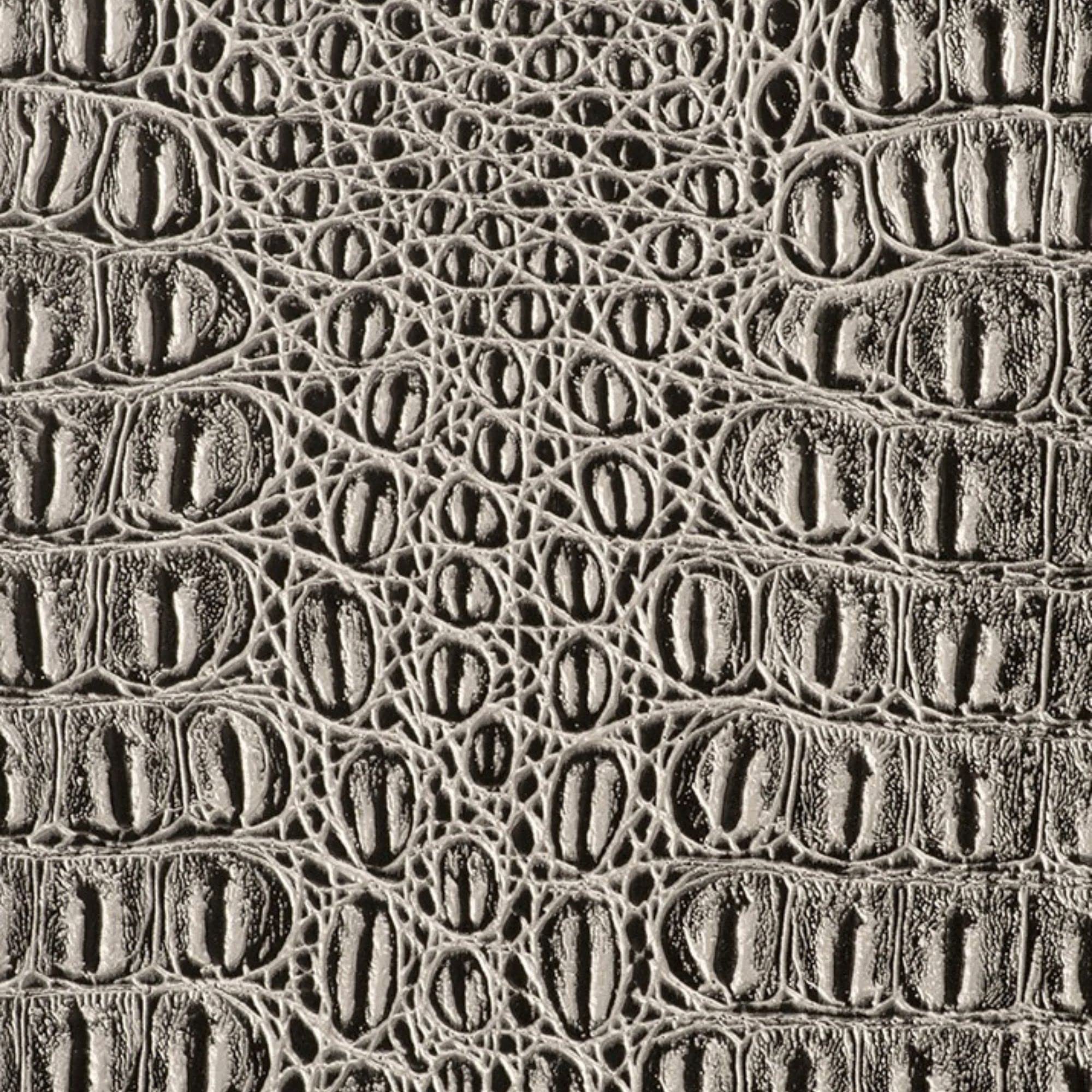 Amazon.com: Alligator Fabric, Soft Textured Crocodile Vinyl Faux ...