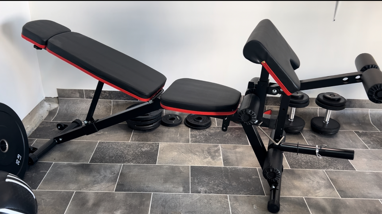 Watch Great workout bench!!!! Perfect for a full body workout!!!! on ...