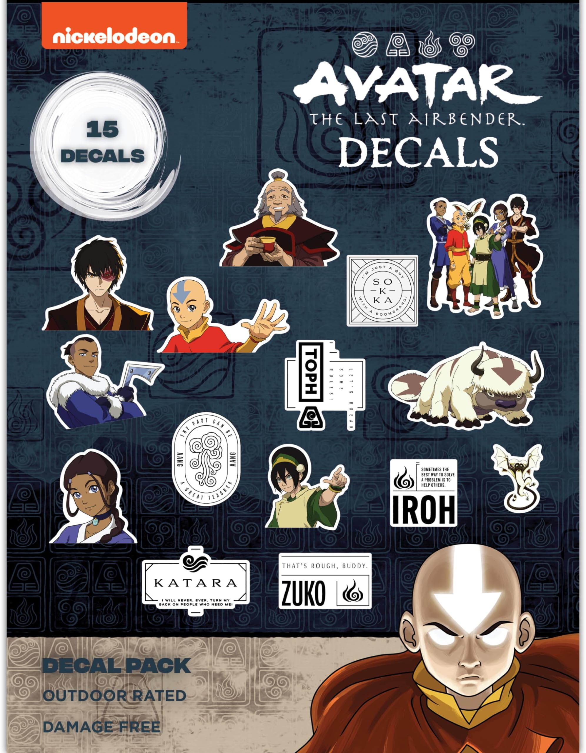 Amazon.com: Big Lens store Yin Yang Koi - Avatar Stickers (3 Pcs/Pack ...