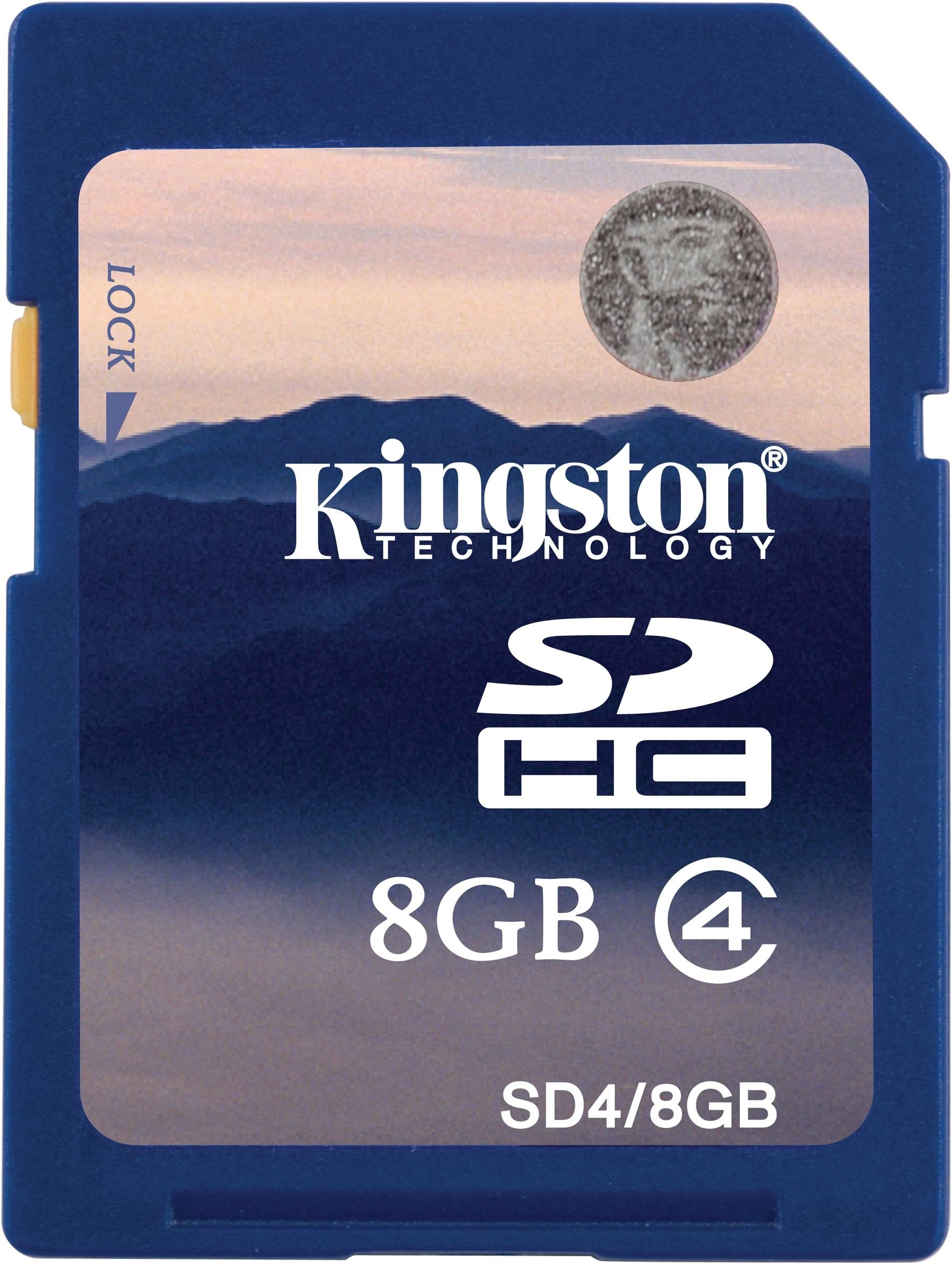Amazon.com: Kingston 4 GB Class 4 SDHC Flash Memory Card 2-Pack SD4/4GB ...