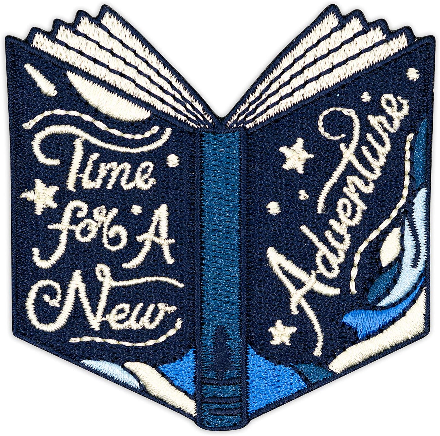 Amazon.com: Winks For Days Time for a New Adventure Book Embroidered ...
