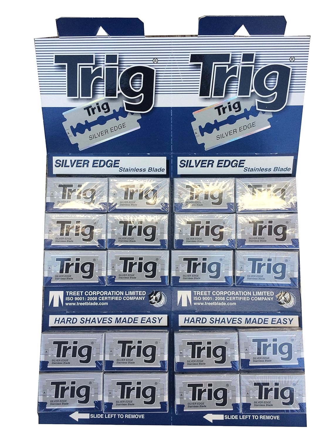 Amazon.com: Trig Silver Edge Double Edge Safety Razor Blades, 200 ...