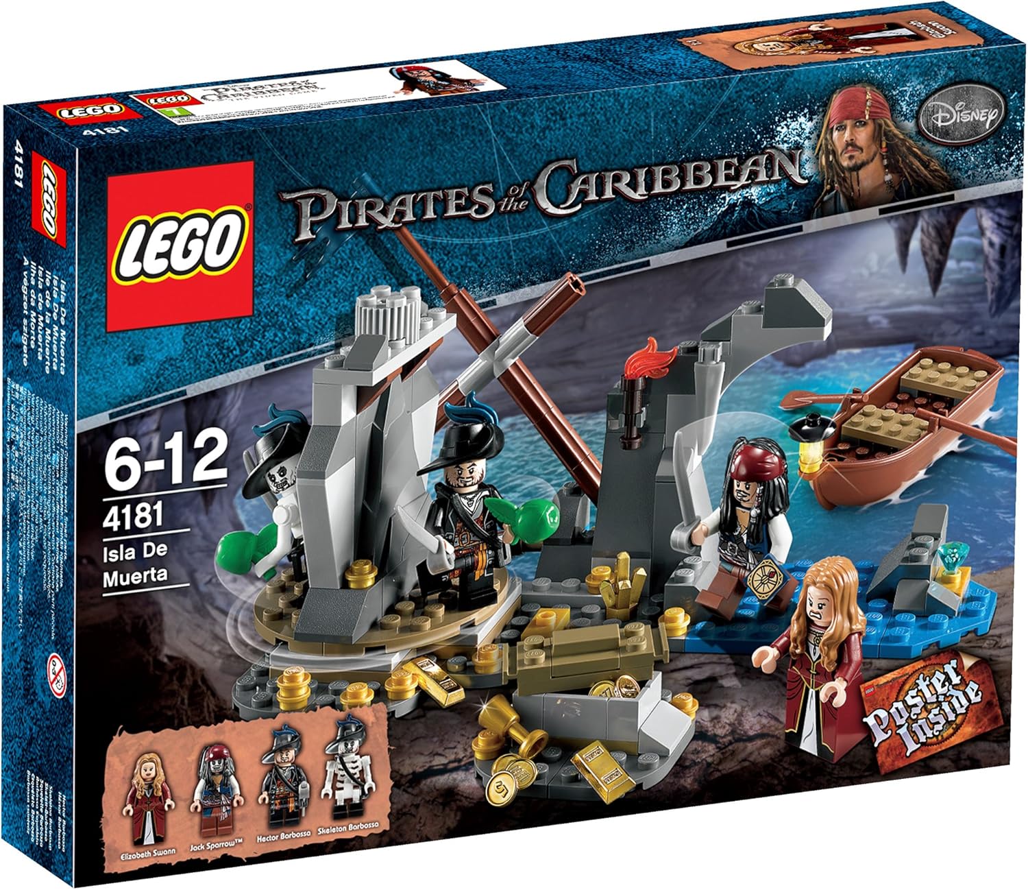 LEGO®Pirates of the Caribbean 4181 : Isla De la Muerta : Amazon.co.uk ...