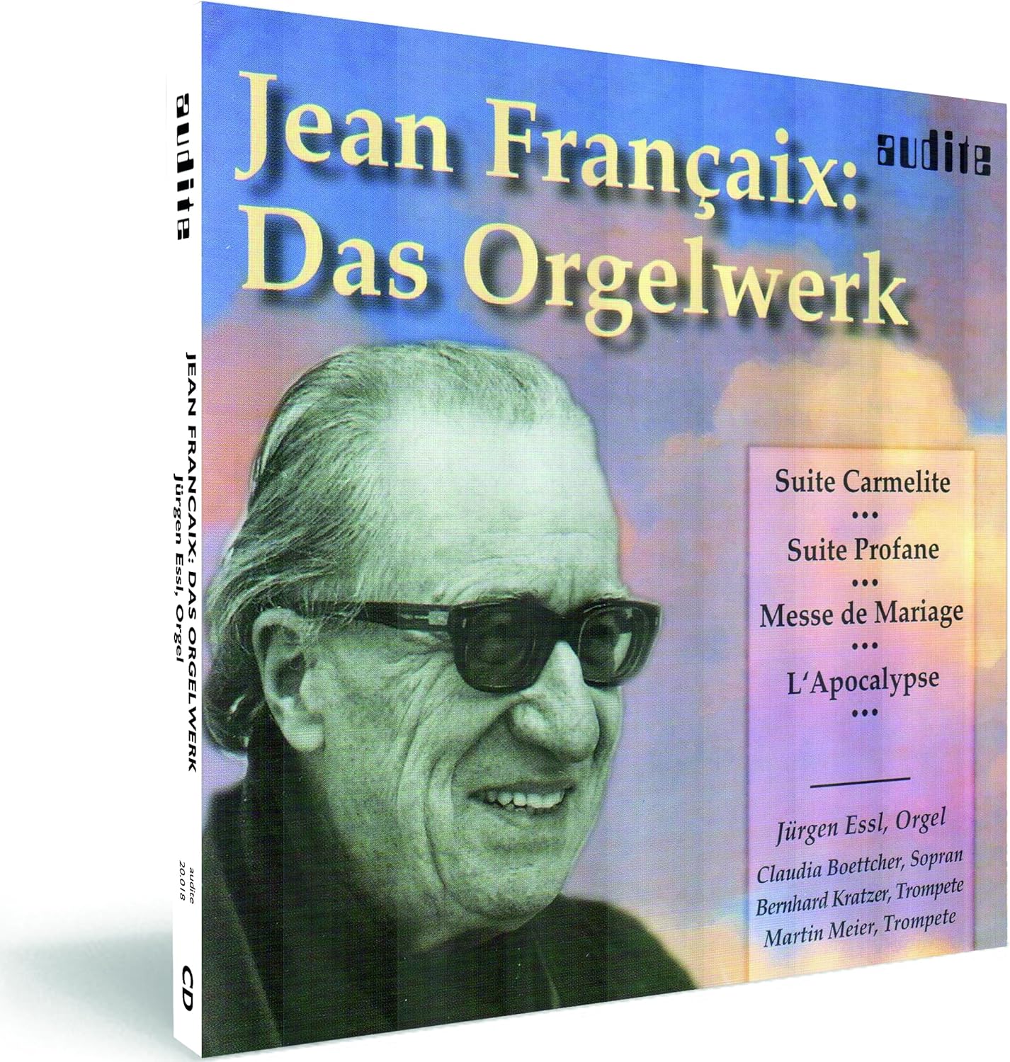 Jean-René Francaix: Organ Works: Jürgen Essl, Bernhard Kratzer, Claudia ...