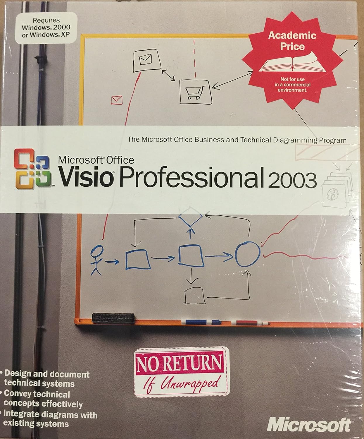 Visio Pro 2003 Win32 English AE CD : Amazon.co.uk: Software