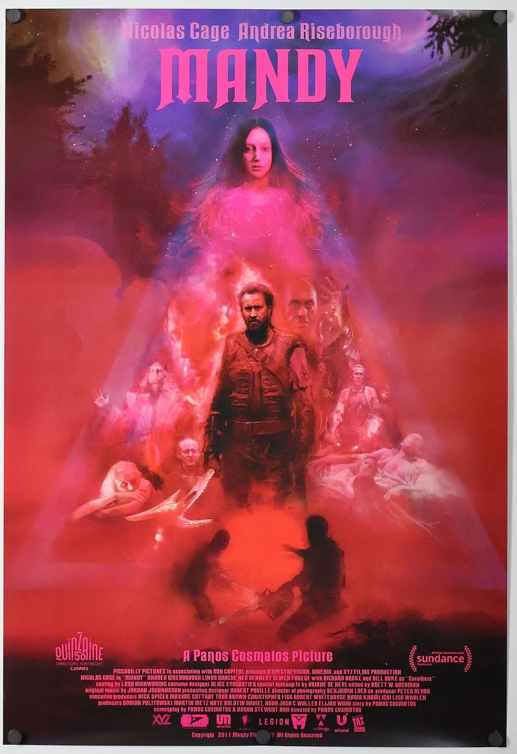 Amazon.com: MANDY MOVIE POSTER 2 Sided ORIGINAL 27x40 Nicolas Cage ...