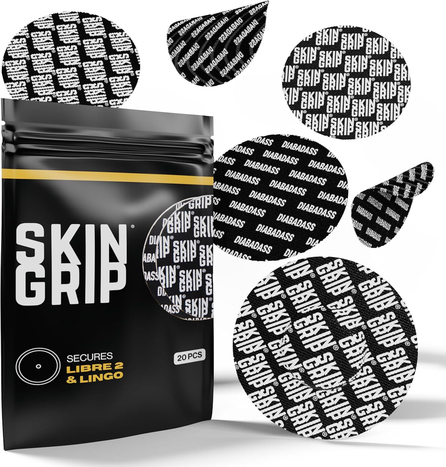 Amazon.com: Skin Grip Freestyle Libre 2 Sensor Covers & Lingo CGM ...