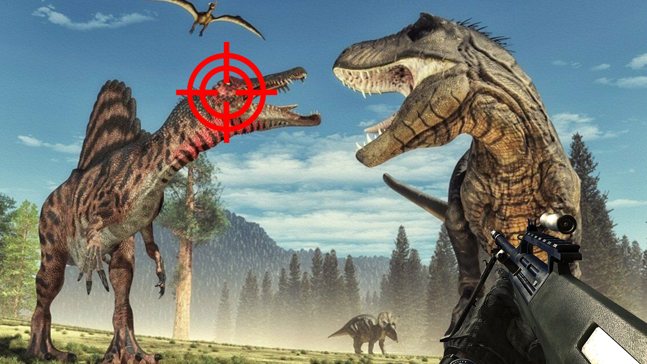 Jurassic Dino Sniper Shooter: Dinosaur Hunting Sniper Shooting Game 3D ...