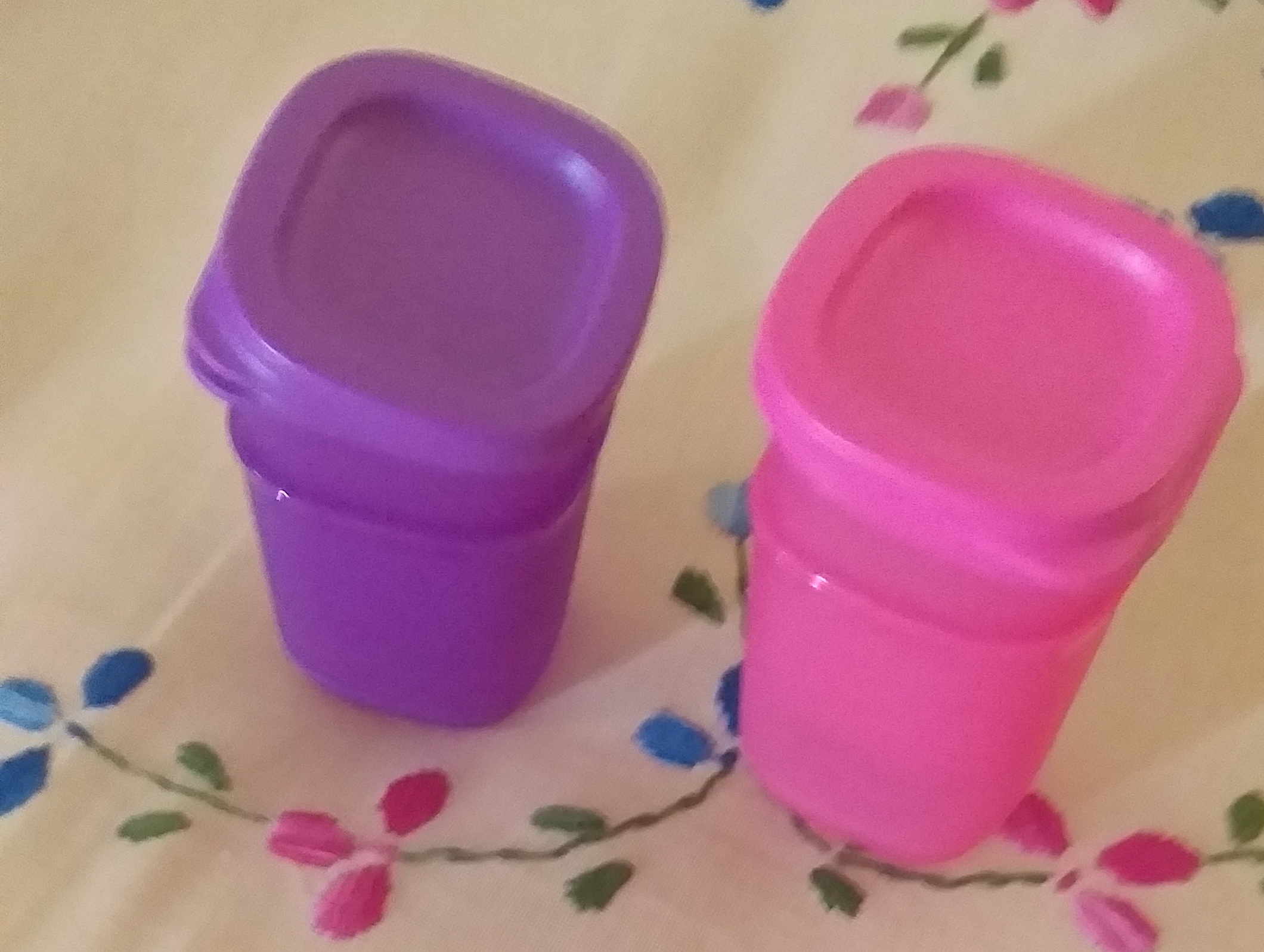 Buy Tupperware Plastic 4 Pc Small 110 Ml Fridge N Take Away Containers ...