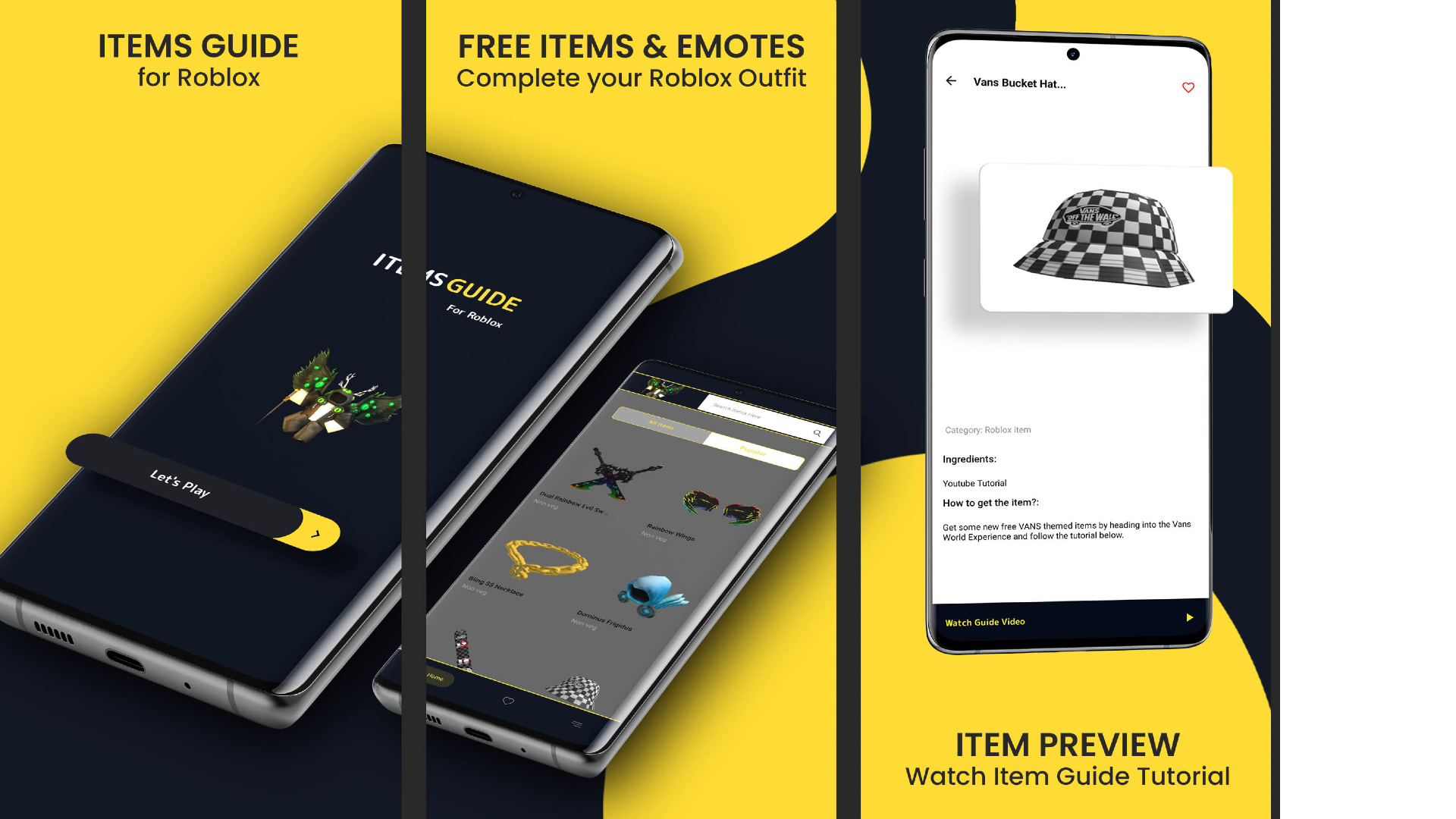Items Guide for Roblox - App on Amazon Appstore
