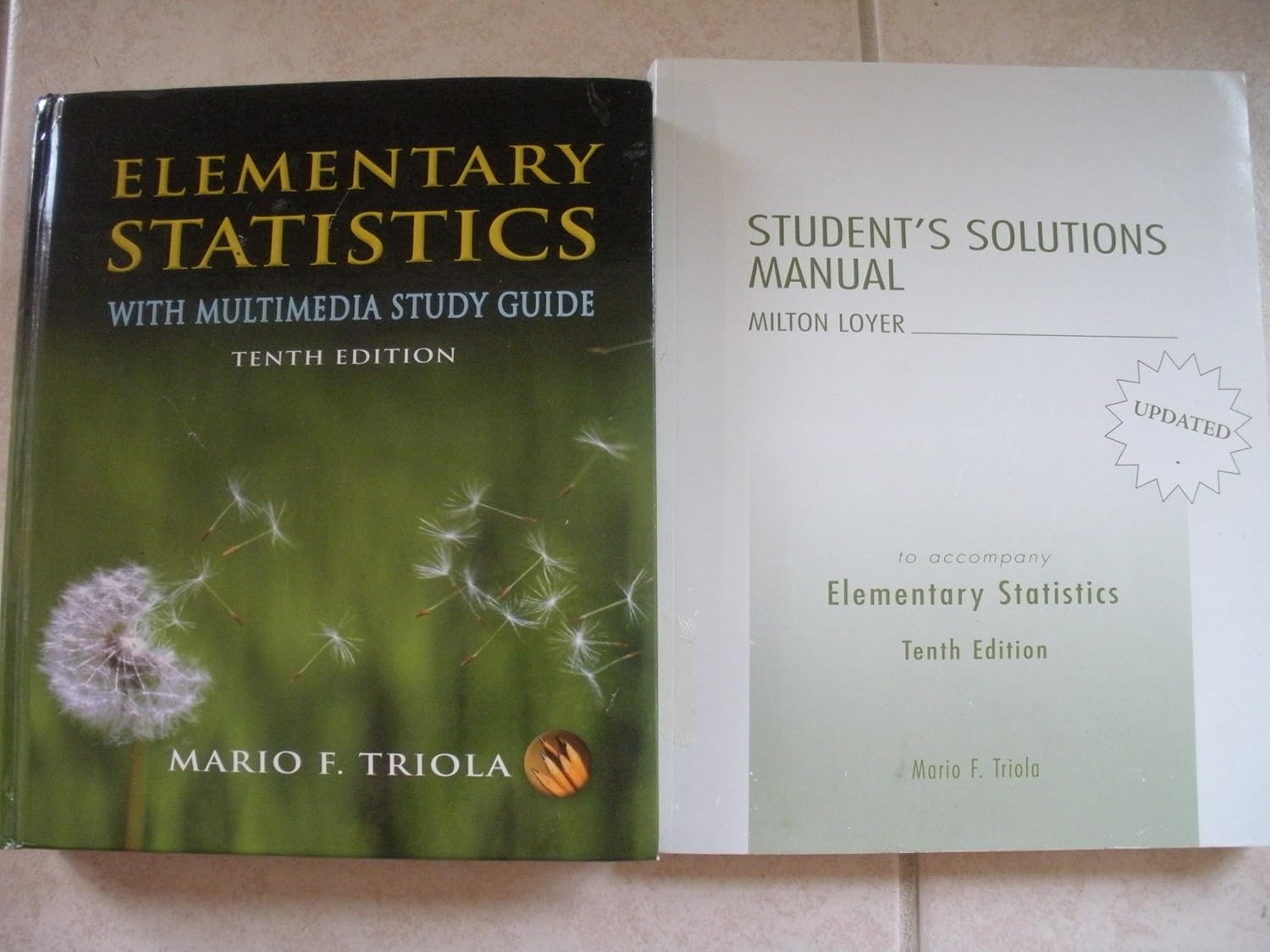 Elementary Statistics with Multimedia Study Guide CDS and Statdisk with ...