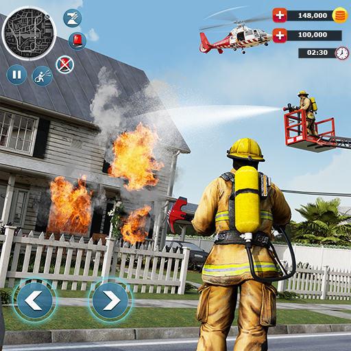 Firefighter Games : fire truck games Emergency Rescue Mission 911 - App ...