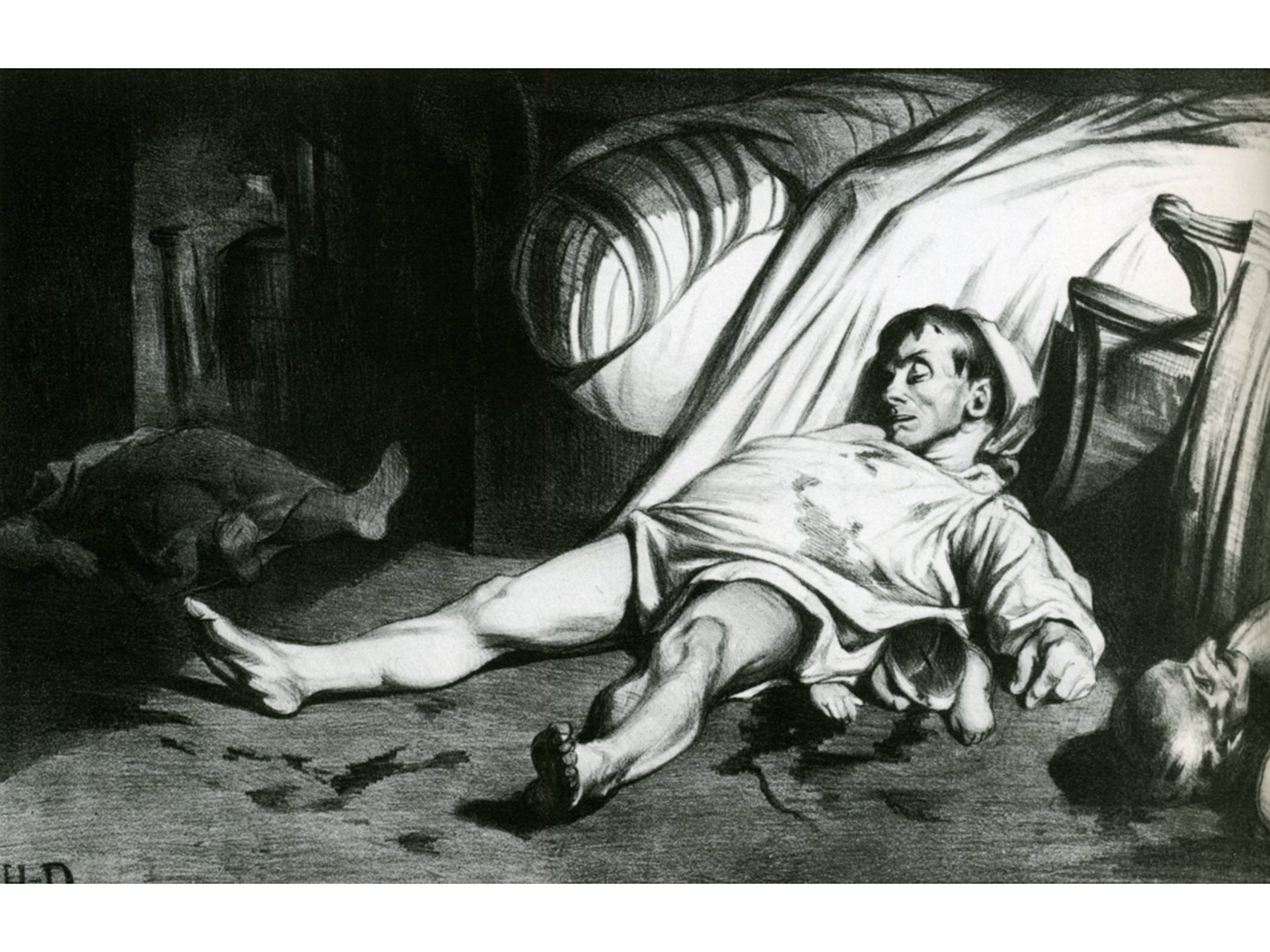 Honore Daumier Rue Transnonain
