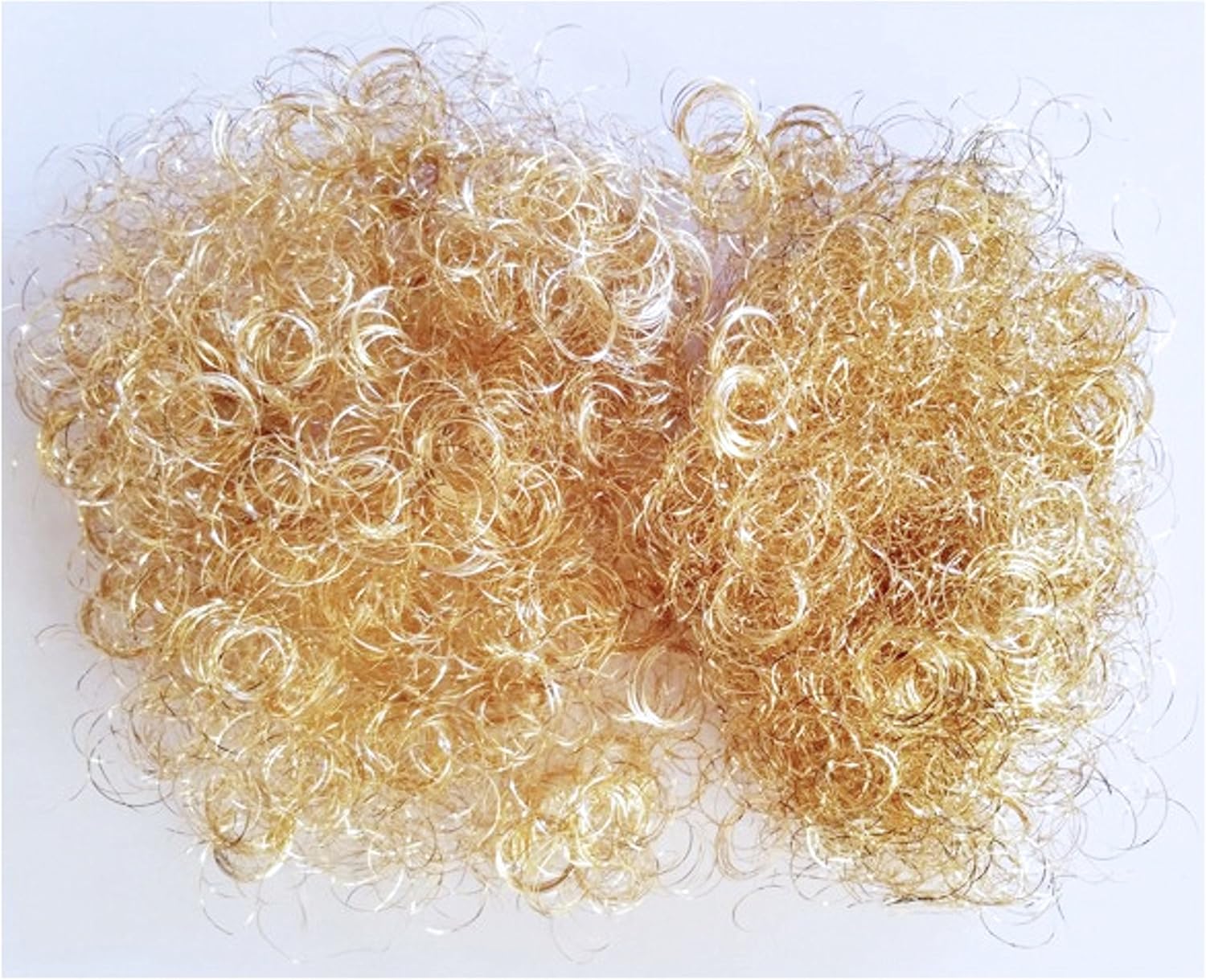 Amazon.de: 30 Gramm Engelshaar gold, Lamettahair fein gelockt