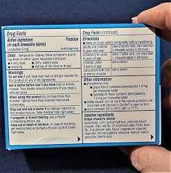 Amazon.com: Claritin Children’s Chewables, 24-Hour Non-drowsy Kids ...