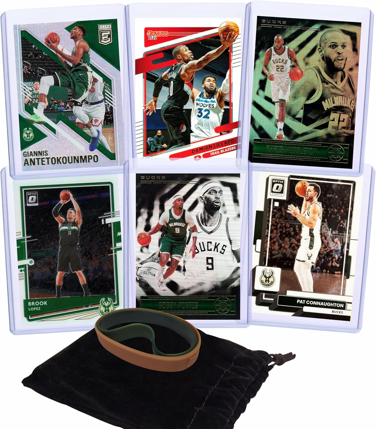 Amazon.com: Milwaukee Bucks Cards: Giannis Antetokounmpo, Damian ...