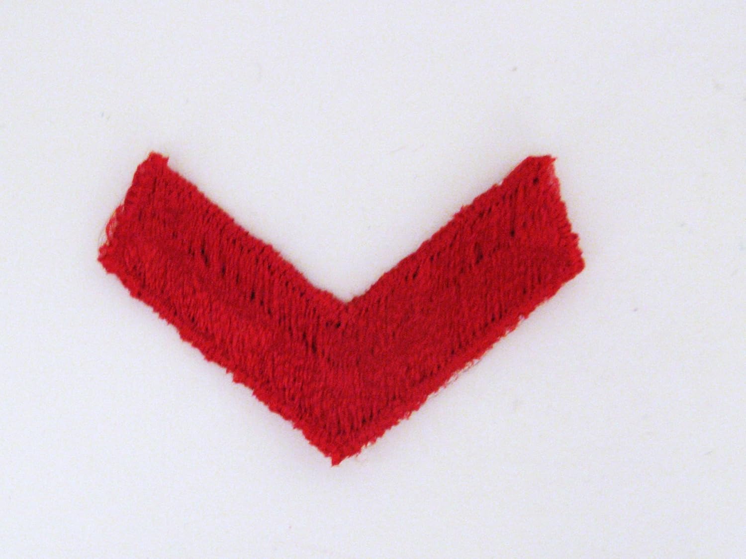 Amazon.com: Red V Shape Strip Patch 1 3/4"inch wide x 1"inch tall