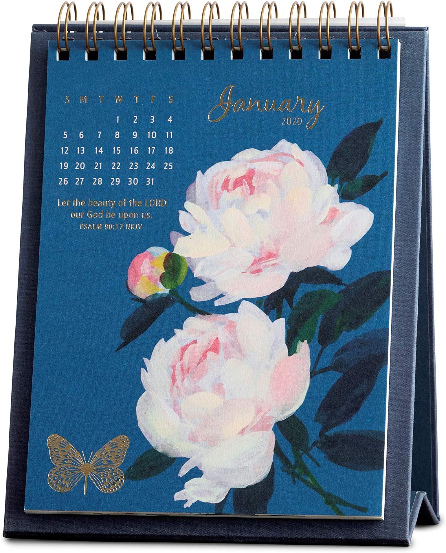 Amazon.com : DaySpring Floral - 2020 Desktop Calendar, J0080 : Office ...