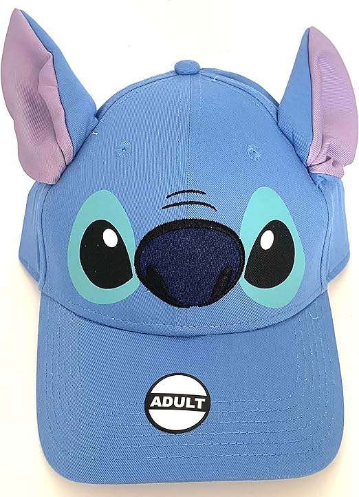 Disney Stitch Ears Adult Hat Blue at Amazon Men’s Clothing store