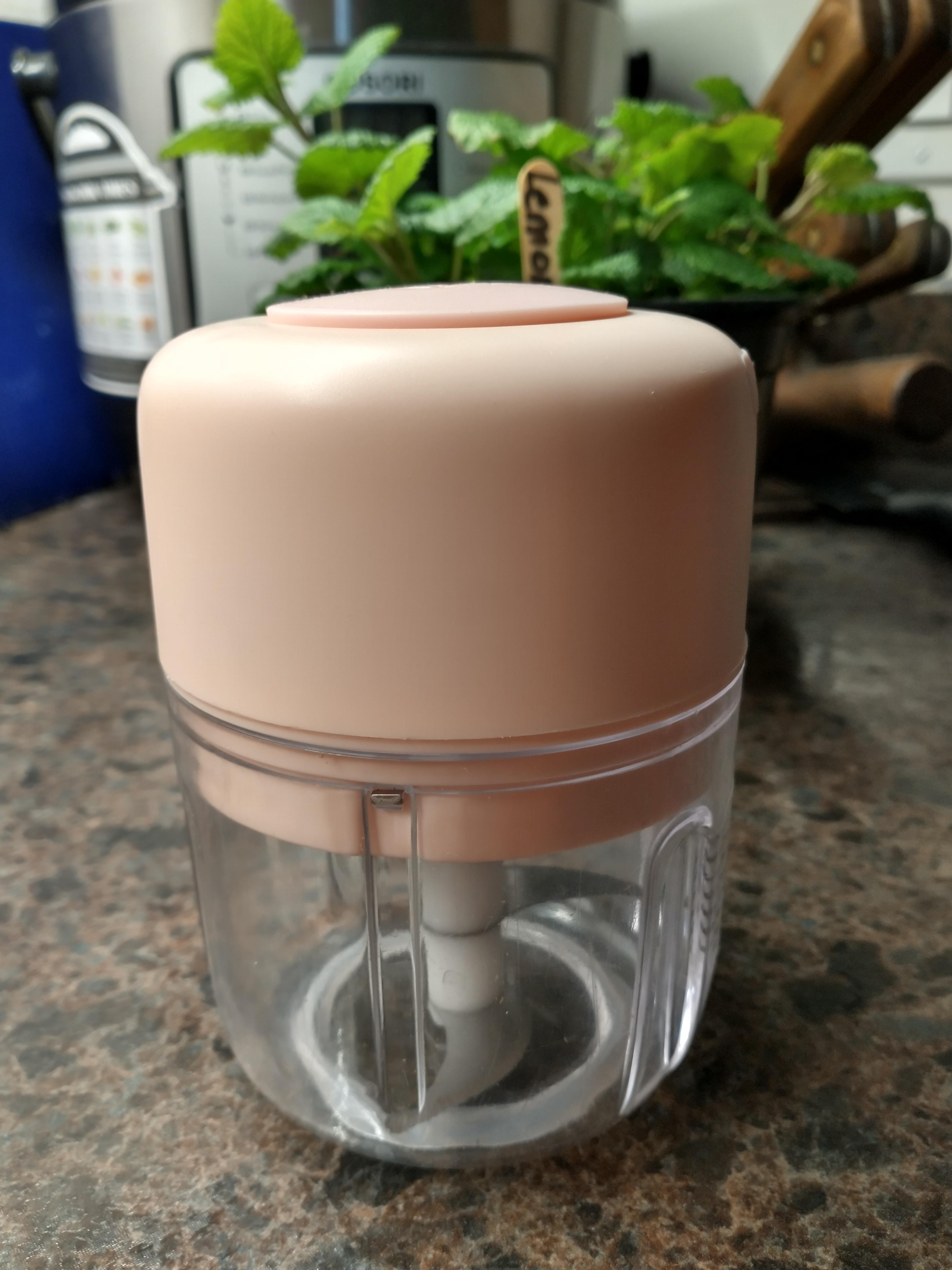 Amazon.com: Electric Mini Garlic Chopper Garlic Cutter Garlic Masher ...