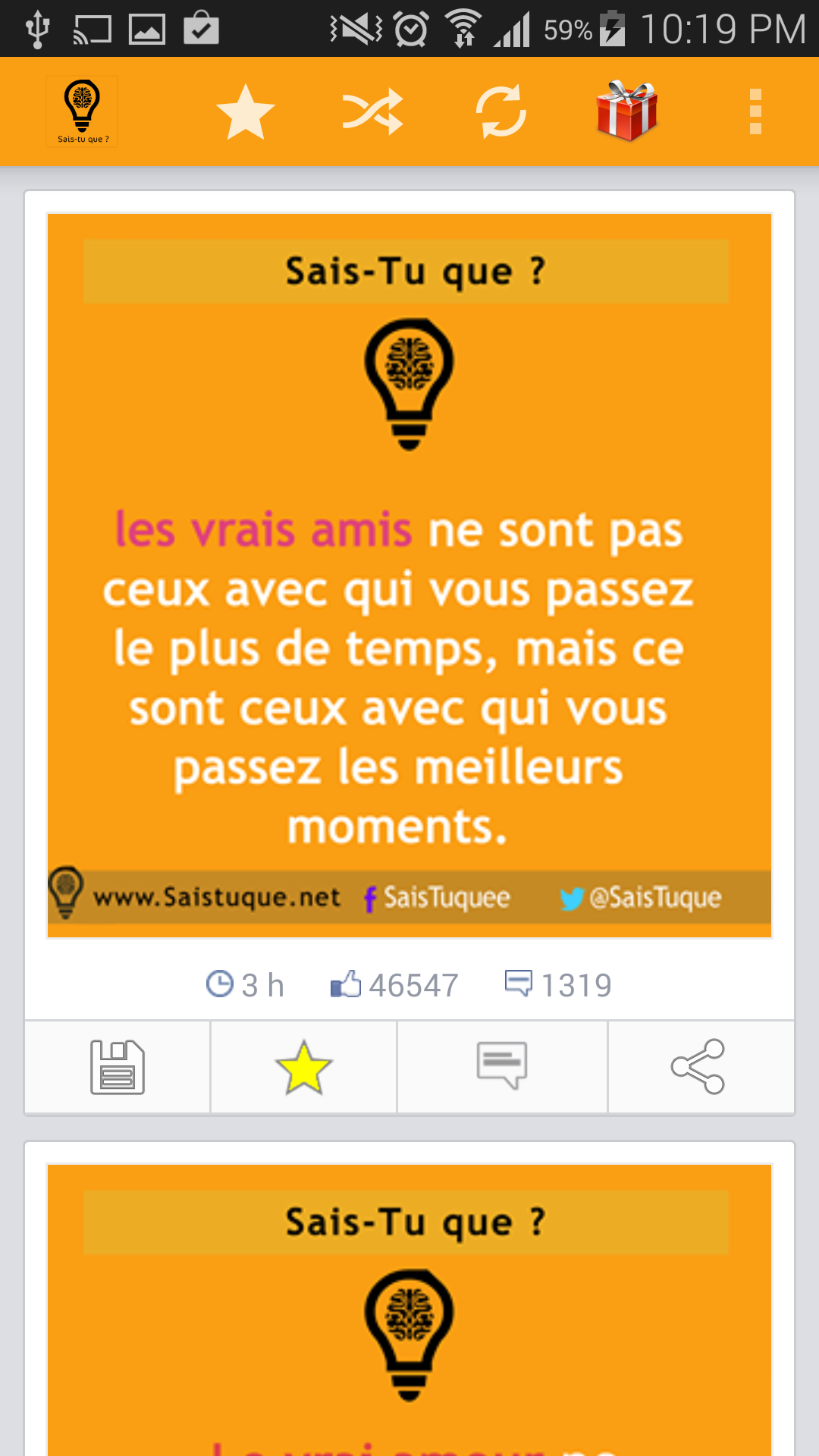 Sais-tu que? - App on the Amazon Appstore