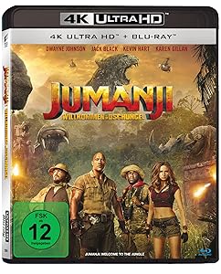 Jumanji - Willkommen im Dschungel (4K Ultra HD) (+ Blu-ray 2D ...
