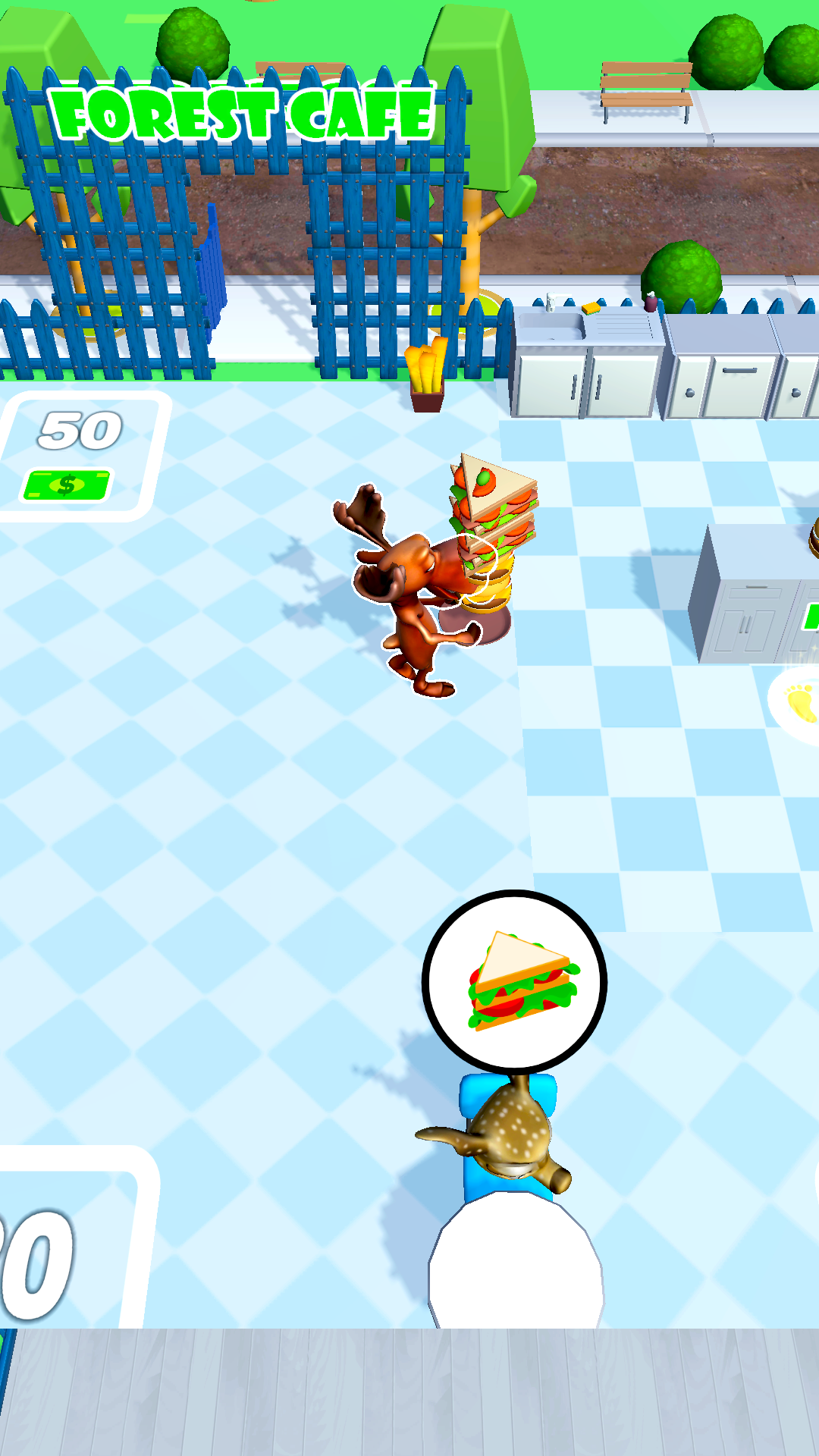 Animal Cafe Adventure: Serve Fast Food - Forest Restaurant - Food Ready ...