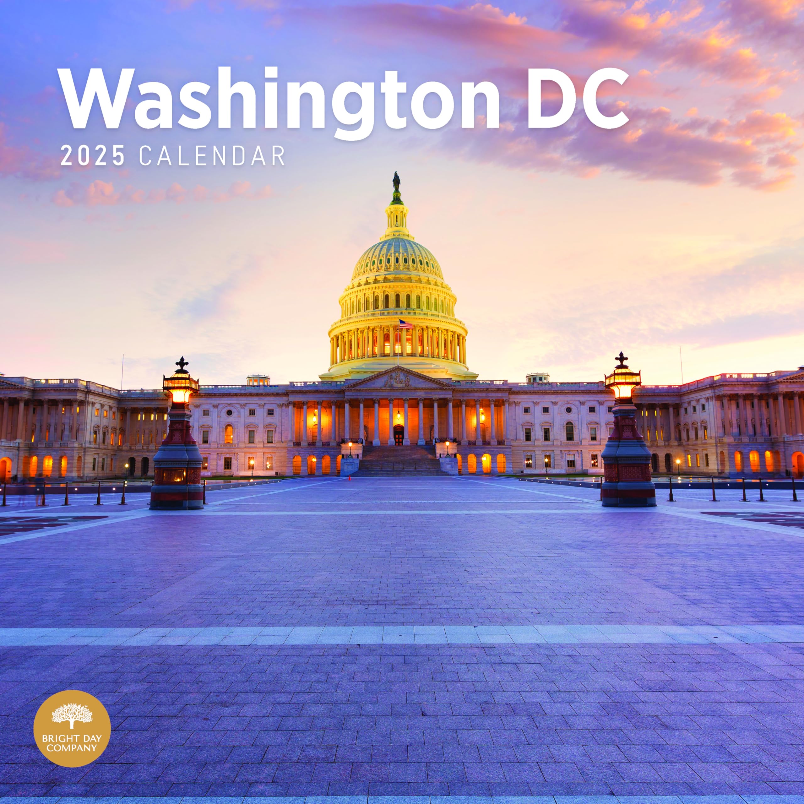 Amazon.com: 2025 Washington DC Monthly Wall Calendar by Bright Day, 12 ...