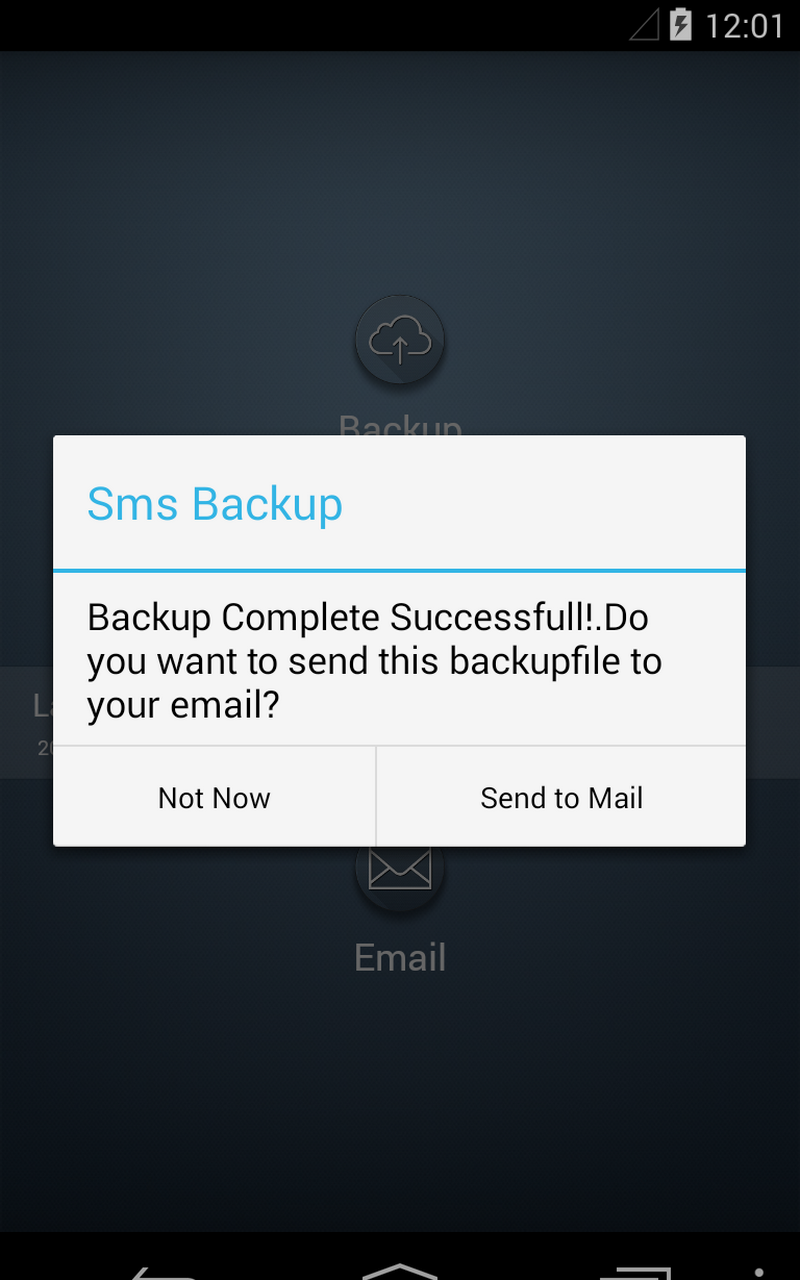 SMS Backup and Restore - App on Amazon Appstore