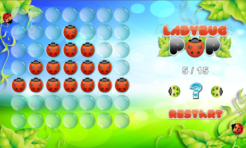 LadyBug POP Puzzle Game - App on Amazon Appstore