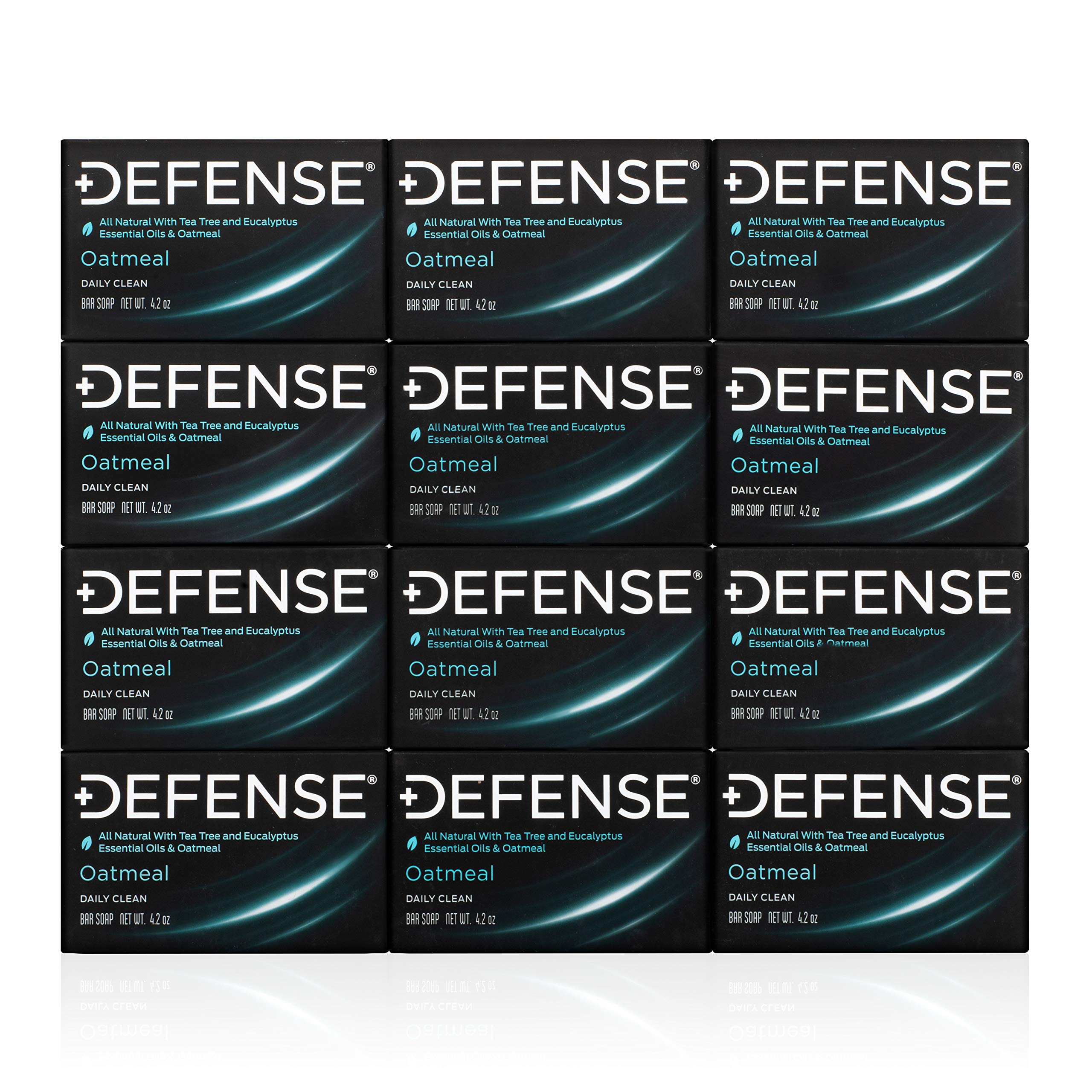 Amazon.com : Defense Soap 12pk All Natural Oatmeal Bar Soap for Men ...
