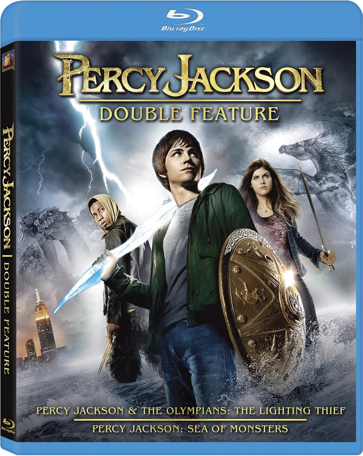 Percy Jackson Double Feature [Blu-ray]: Amazon.ca: Logan Lerman ...