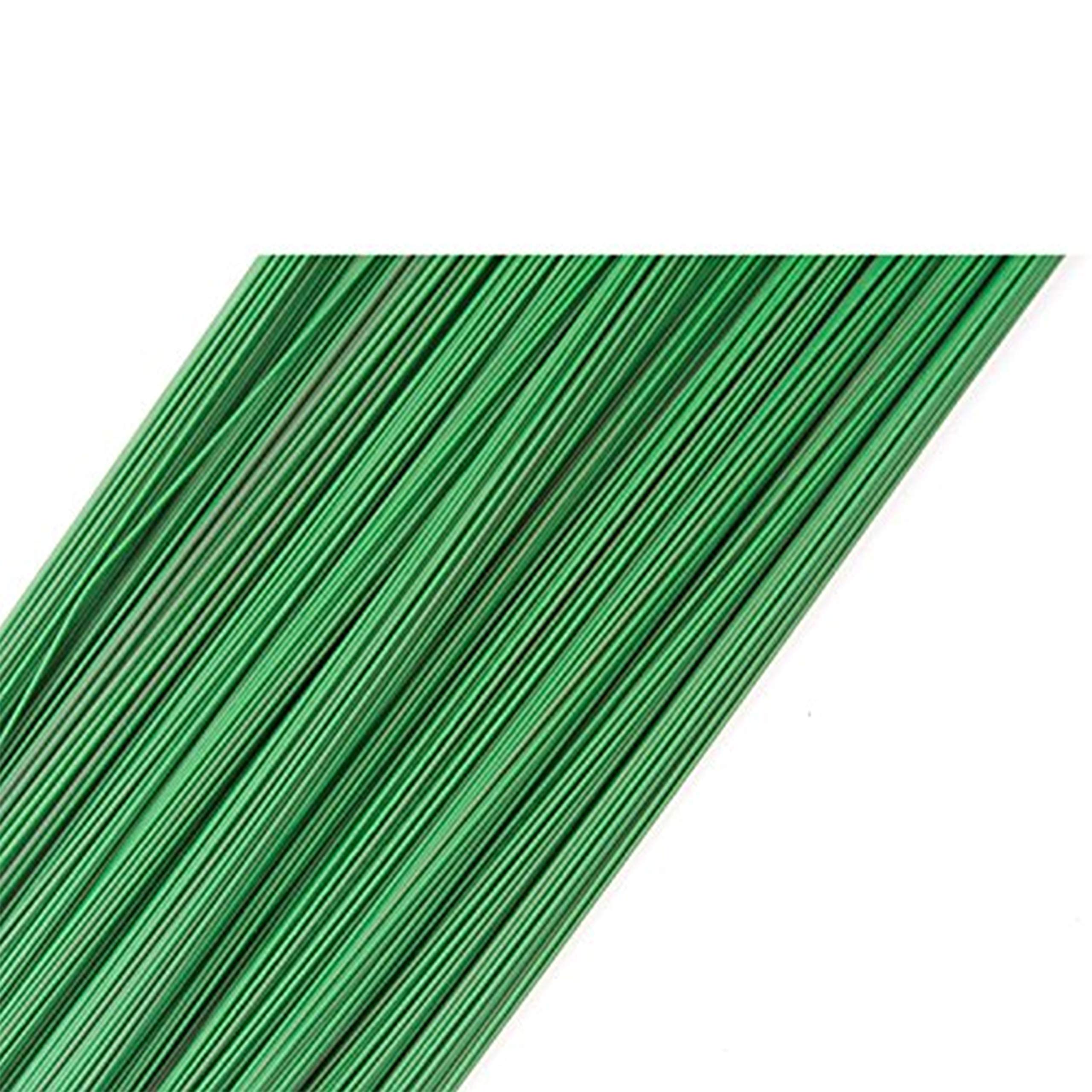 Stub Wire - Green Florist Wires - 12" Inch (30 cm)- Choose from 18 19 ...