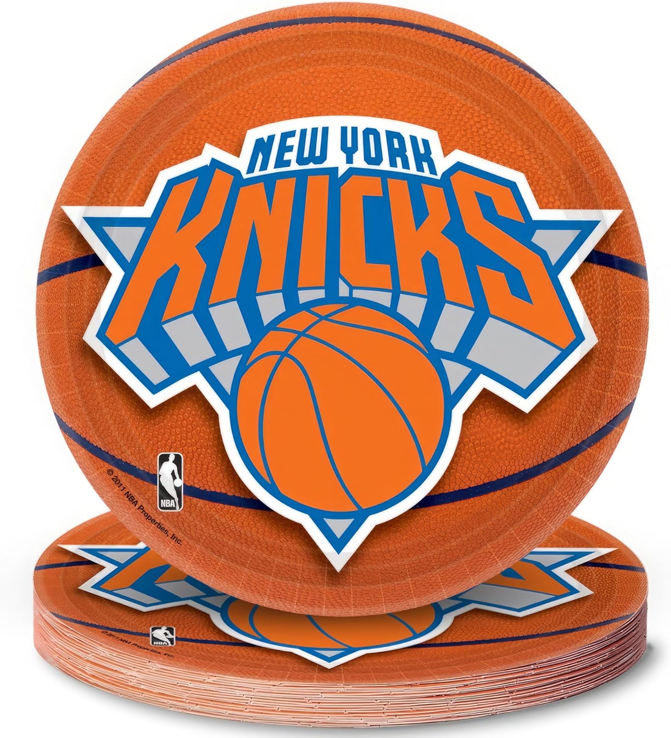 Amazon.com: "New York Knicks" Round Plates, 7" (8-Pack) - Basketball ...