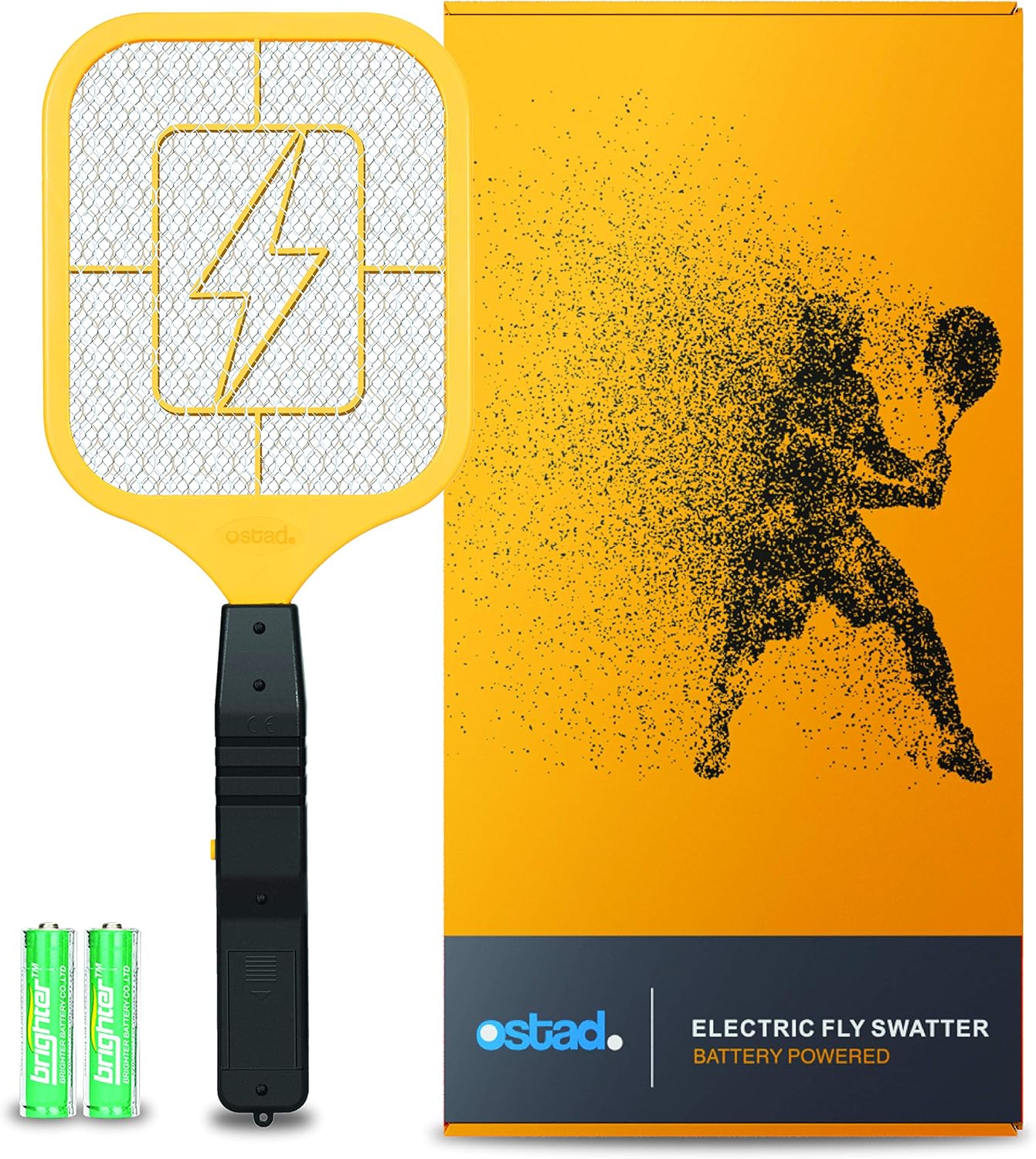 Amazon.com : Ostad Bug Zapper Electric Fly Swatter Racket - Powerful ...