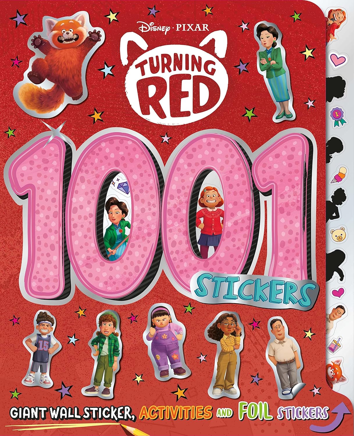 Turning Red: 1001 Stickers (Disney Pixar) : Amazon.com.au: Books